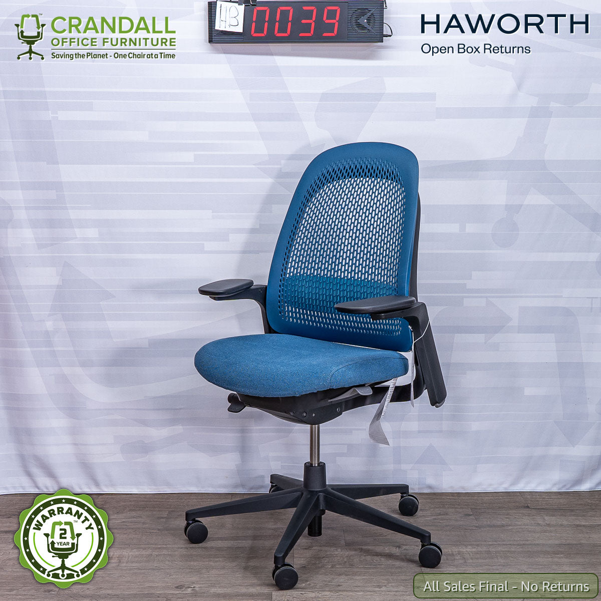 HB-0039 - Haworth Open Box Returns Breck – Crandall Office Furniture