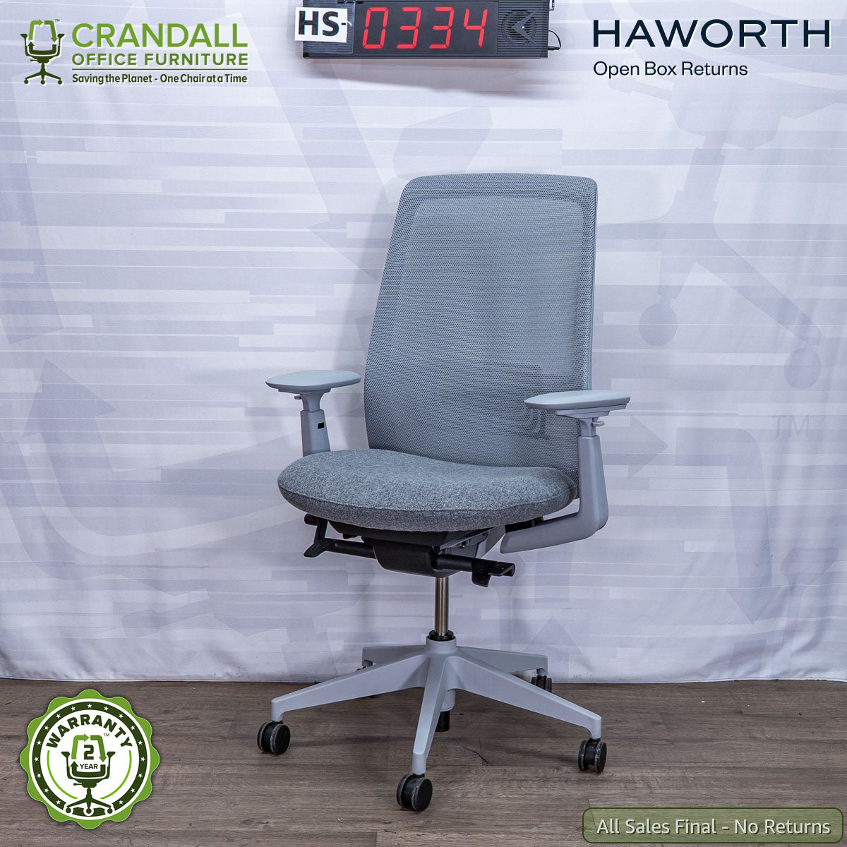 HS-0334 - Haworth Open Box Returns Soji – Crandall Office Furniture