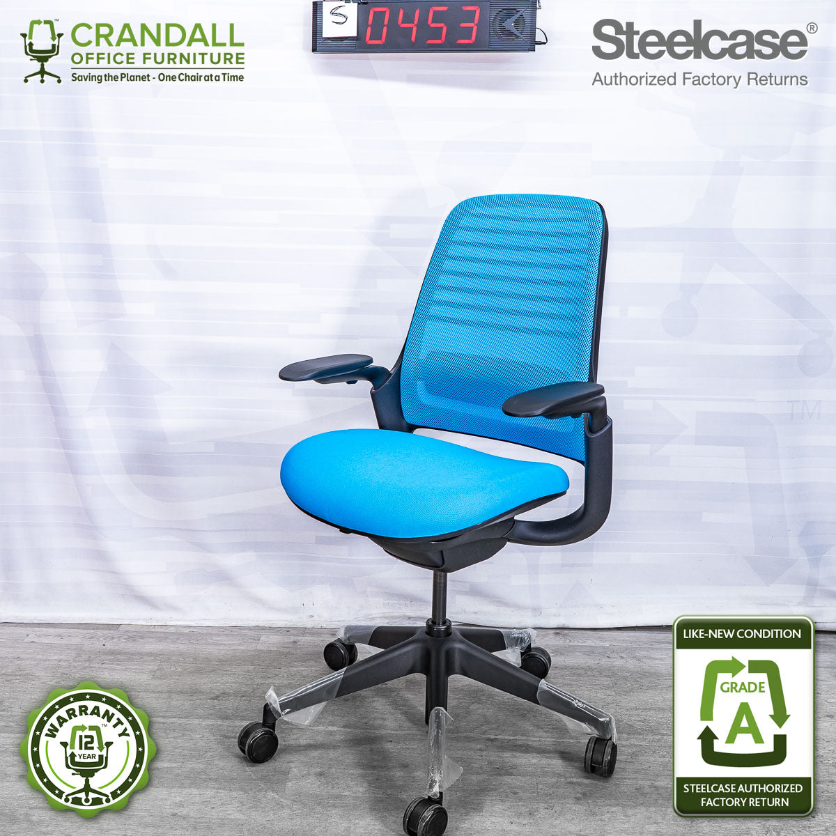 S-0453 - Steelcase Series 1 - Grade A – Crandall Office Furniture