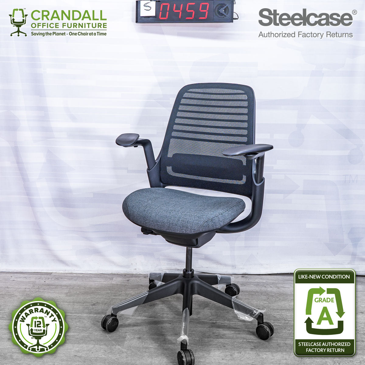 S-0459 - Steelcase Series 1 - Grade A – Crandall Office Furniture