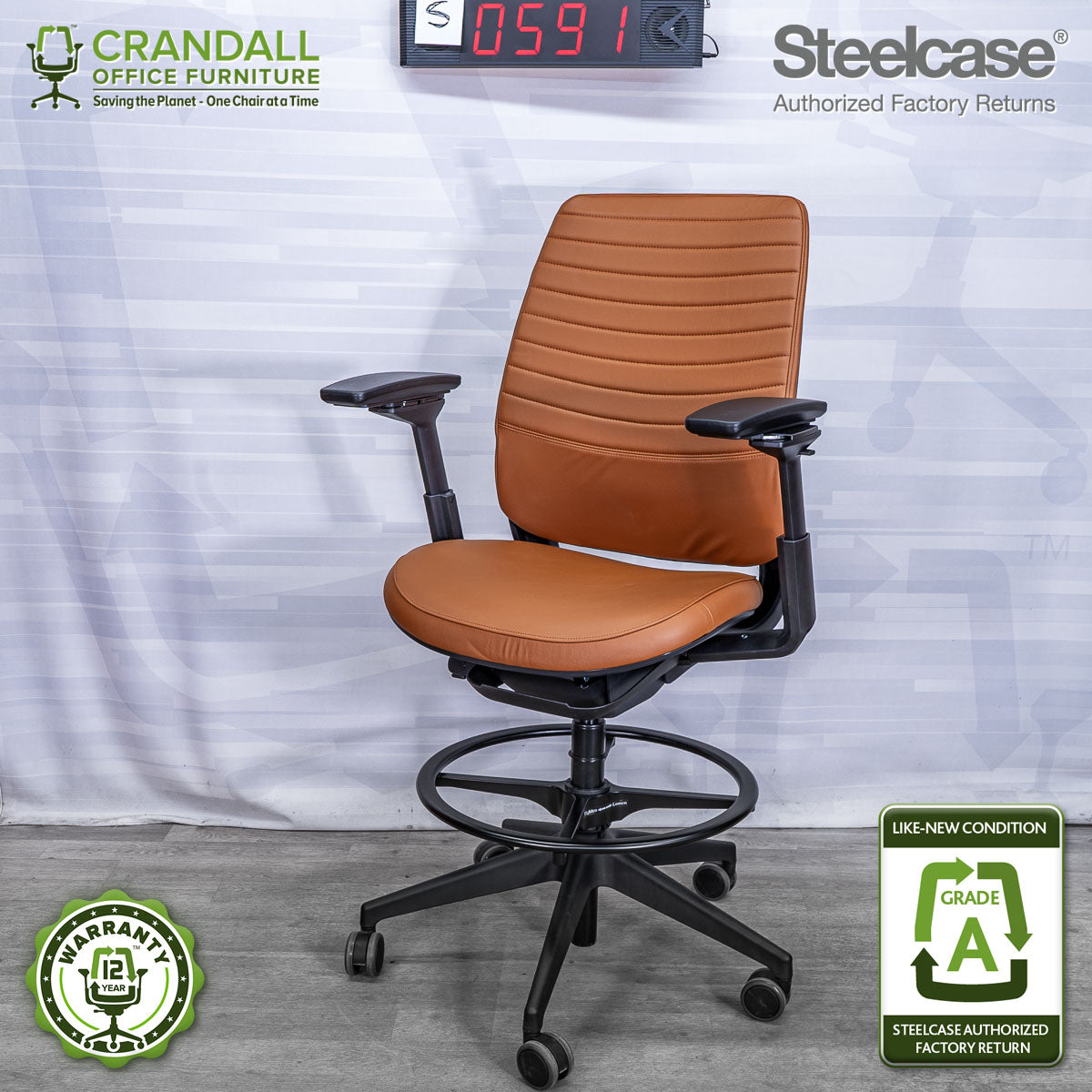 S-0591 - Steelcase Series 2 - Grade A – Crandall Office Furniture