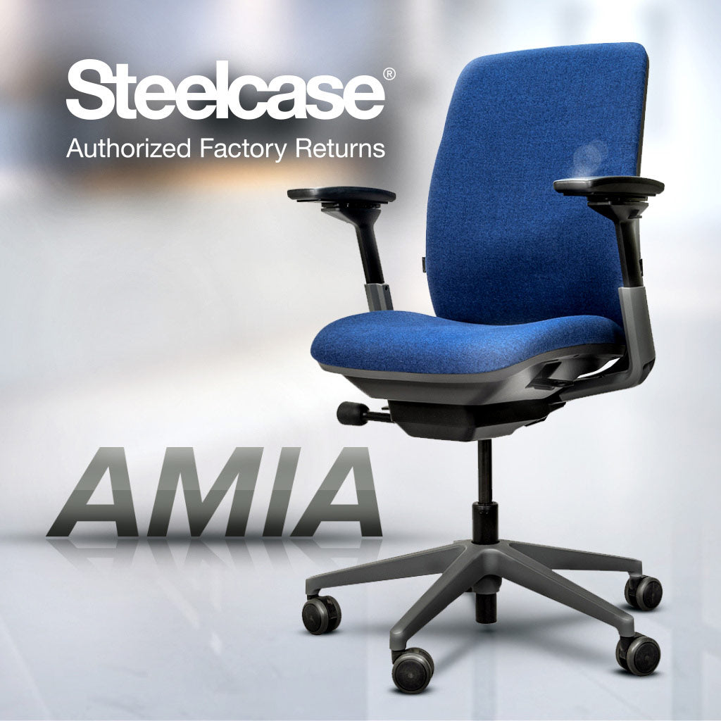 Steelcase Authorized Factory Return Amia Chairs – Crandall Office Furniture