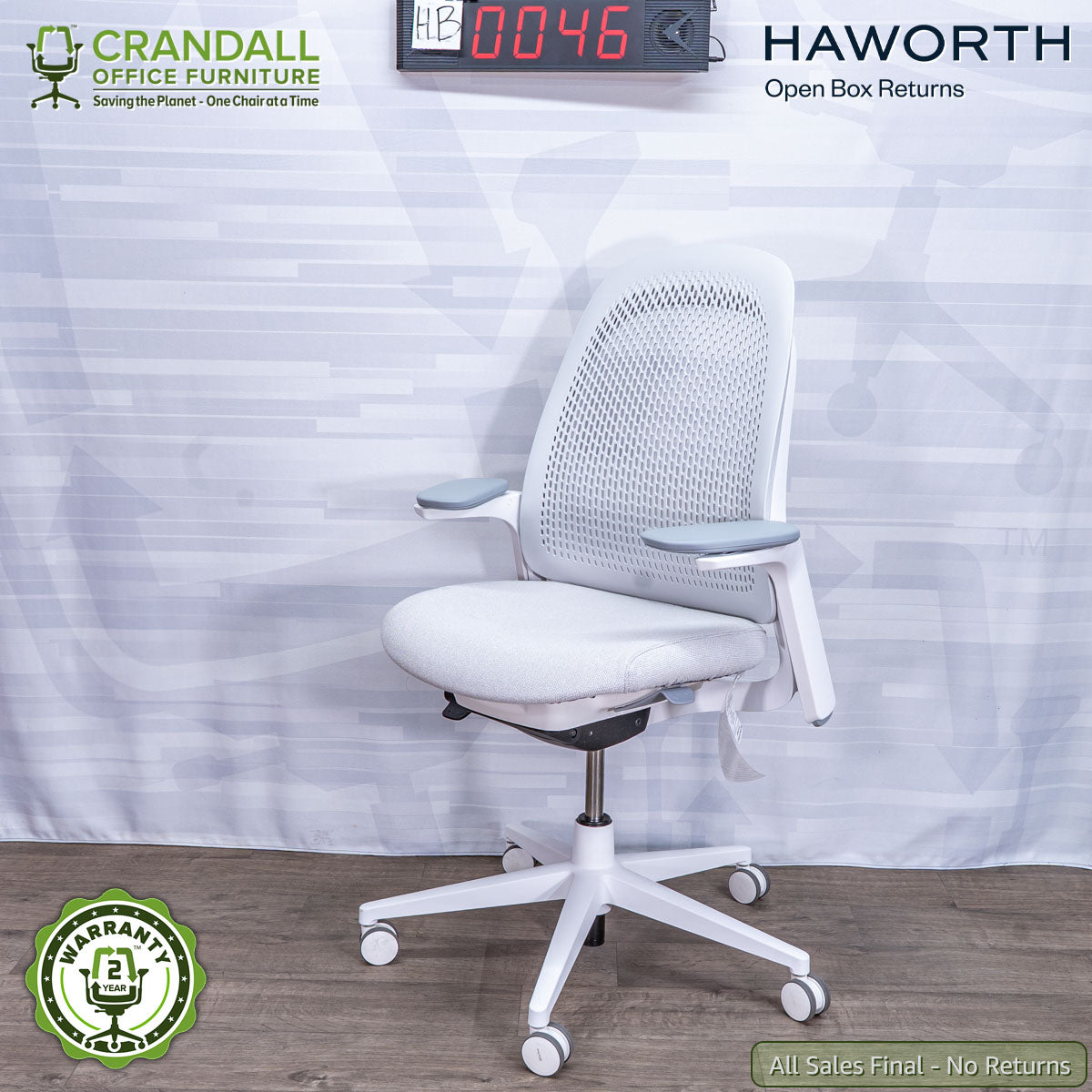 HB-0046 - Haworth Open Box Returns Breck – Crandall Office Furniture