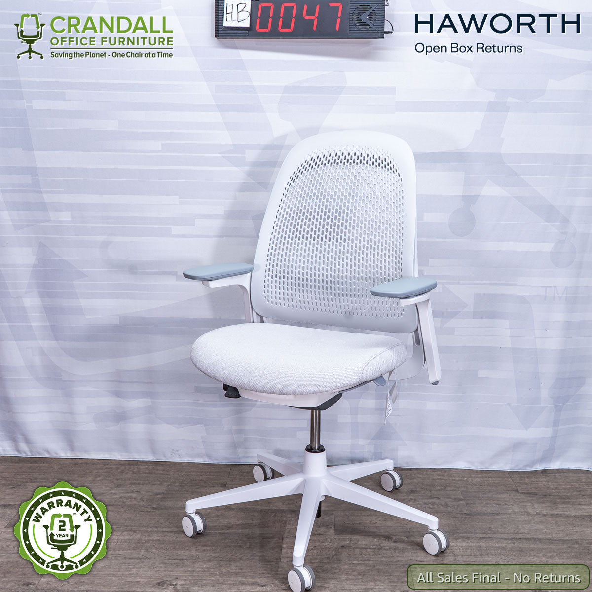 HB-0047 - Haworth Open Box Returns Breck – Crandall Office Furniture