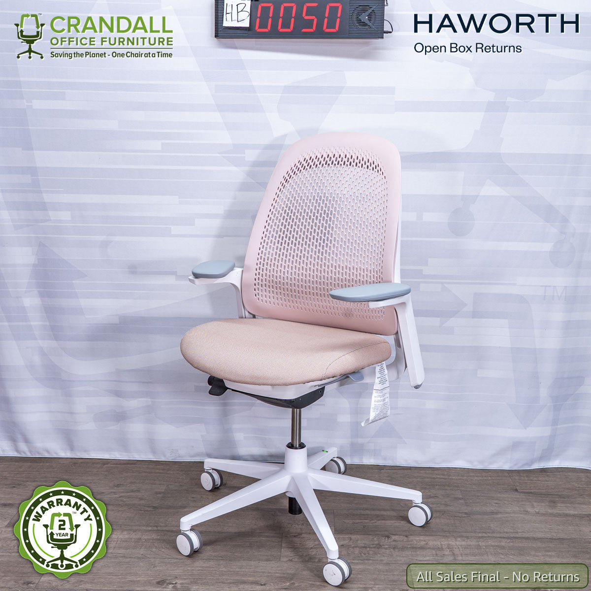HB-0050 - Haworth Open Box Returns Breck – Crandall Office Furniture