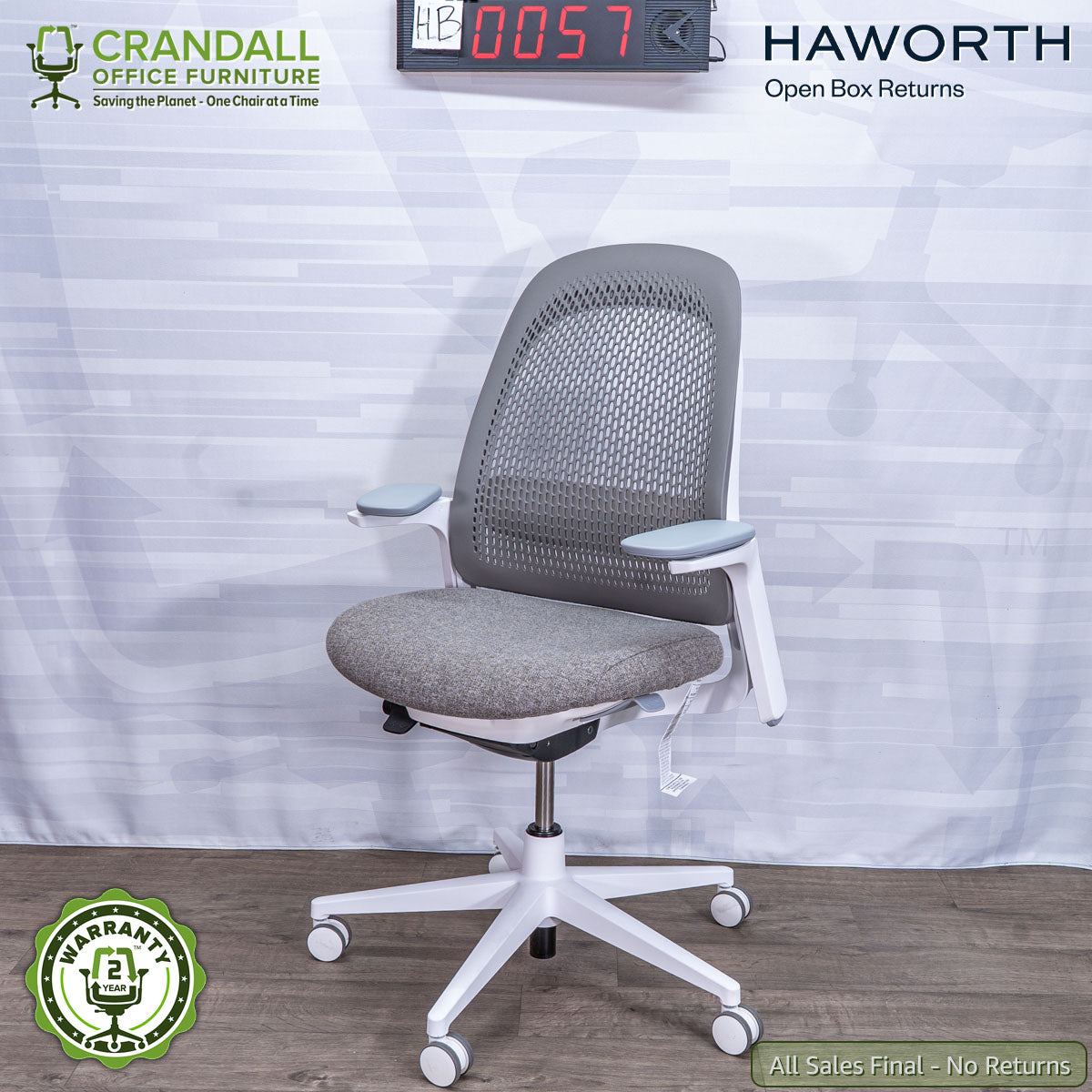 HB-0057 - Haworth Open Box Returns Breck – Crandall Office Furniture