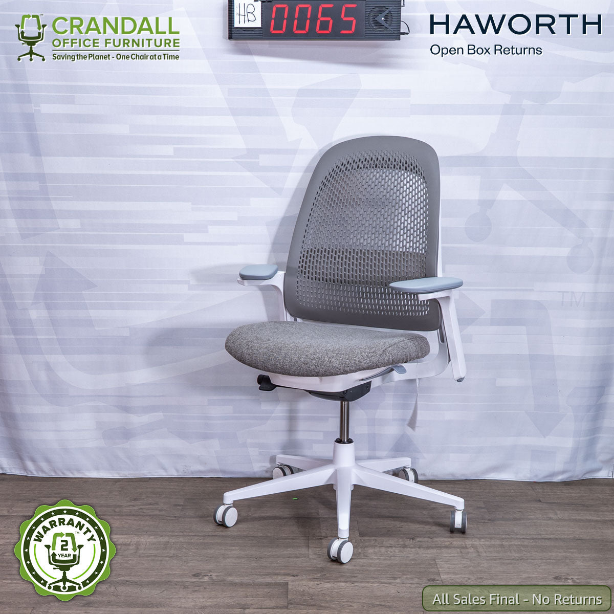 HB-0065 - Haworth Open Box Returns Breck – Crandall Office Furniture