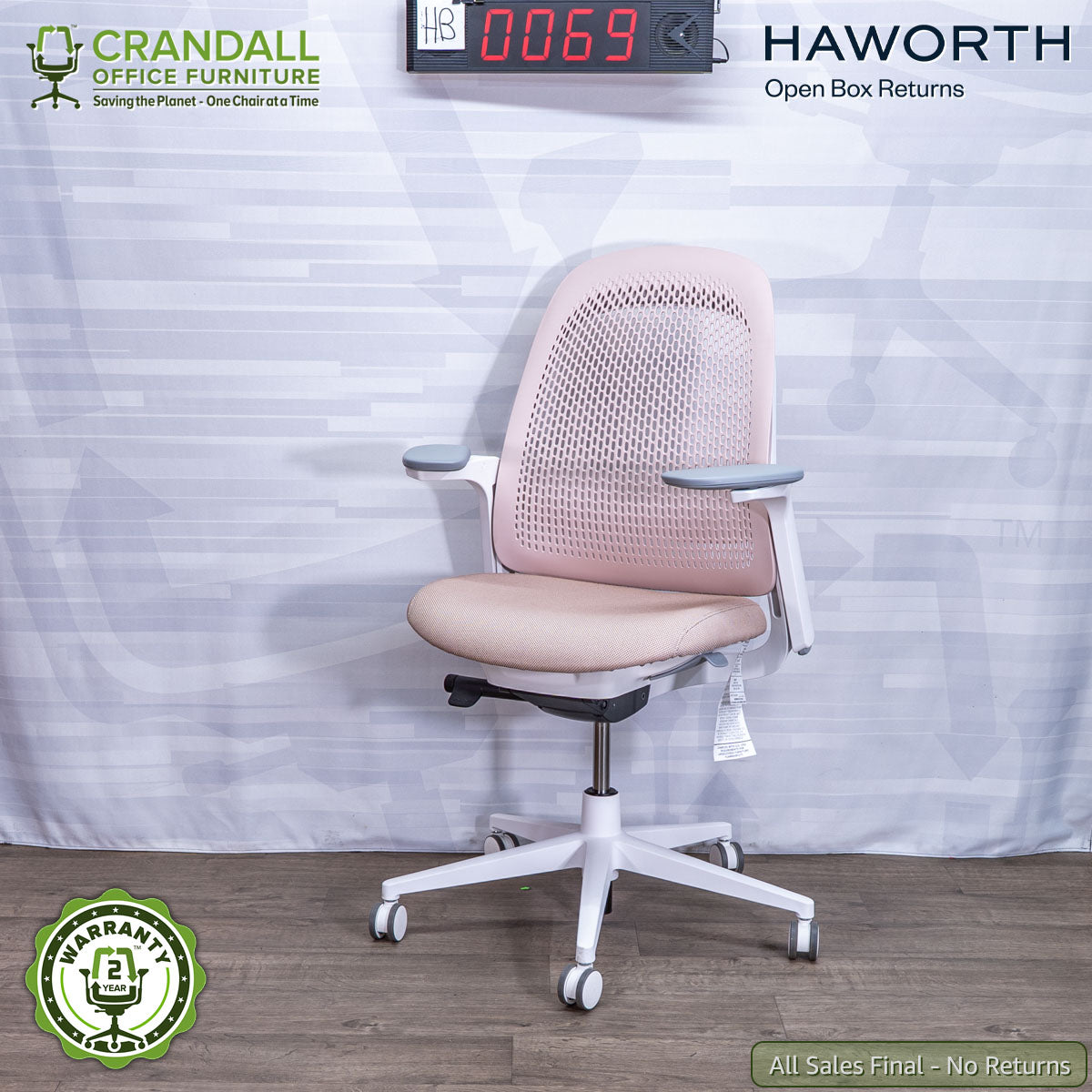HB-0069 - Haworth Open Box Returns Breck – Crandall Office Furniture