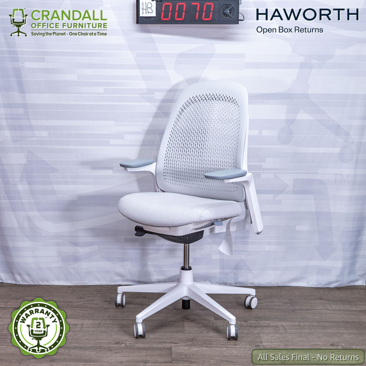 HB-0070 - Haworth Open Box Returns Breck – Crandall Office Furniture