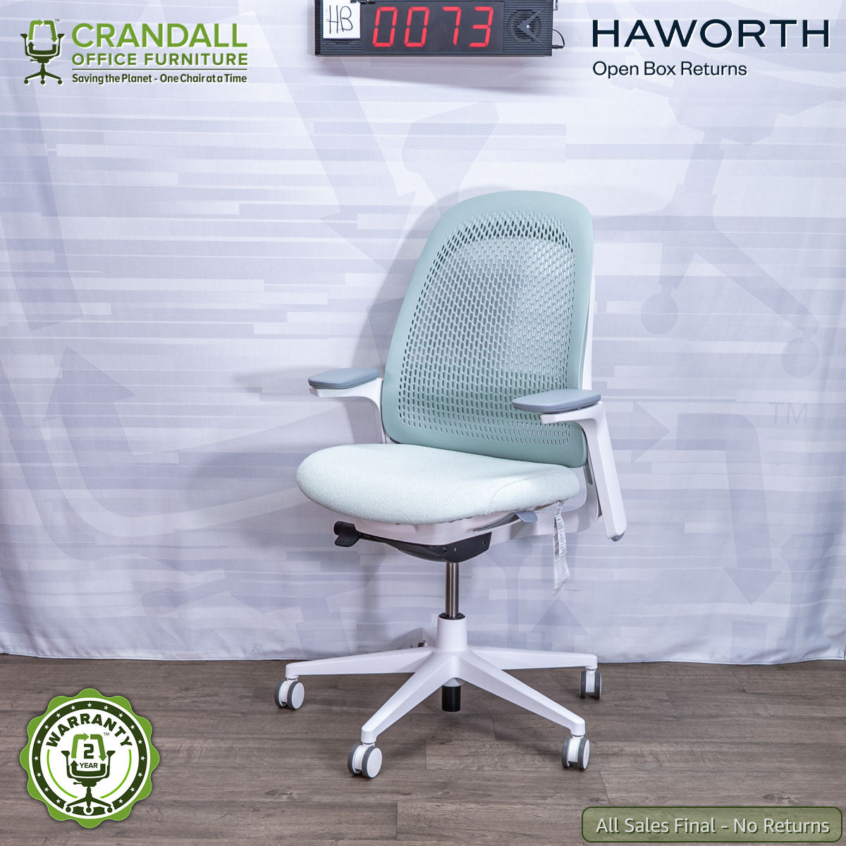 HB-0073 - Haworth Open Box Returns Breck – Crandall Office Furniture