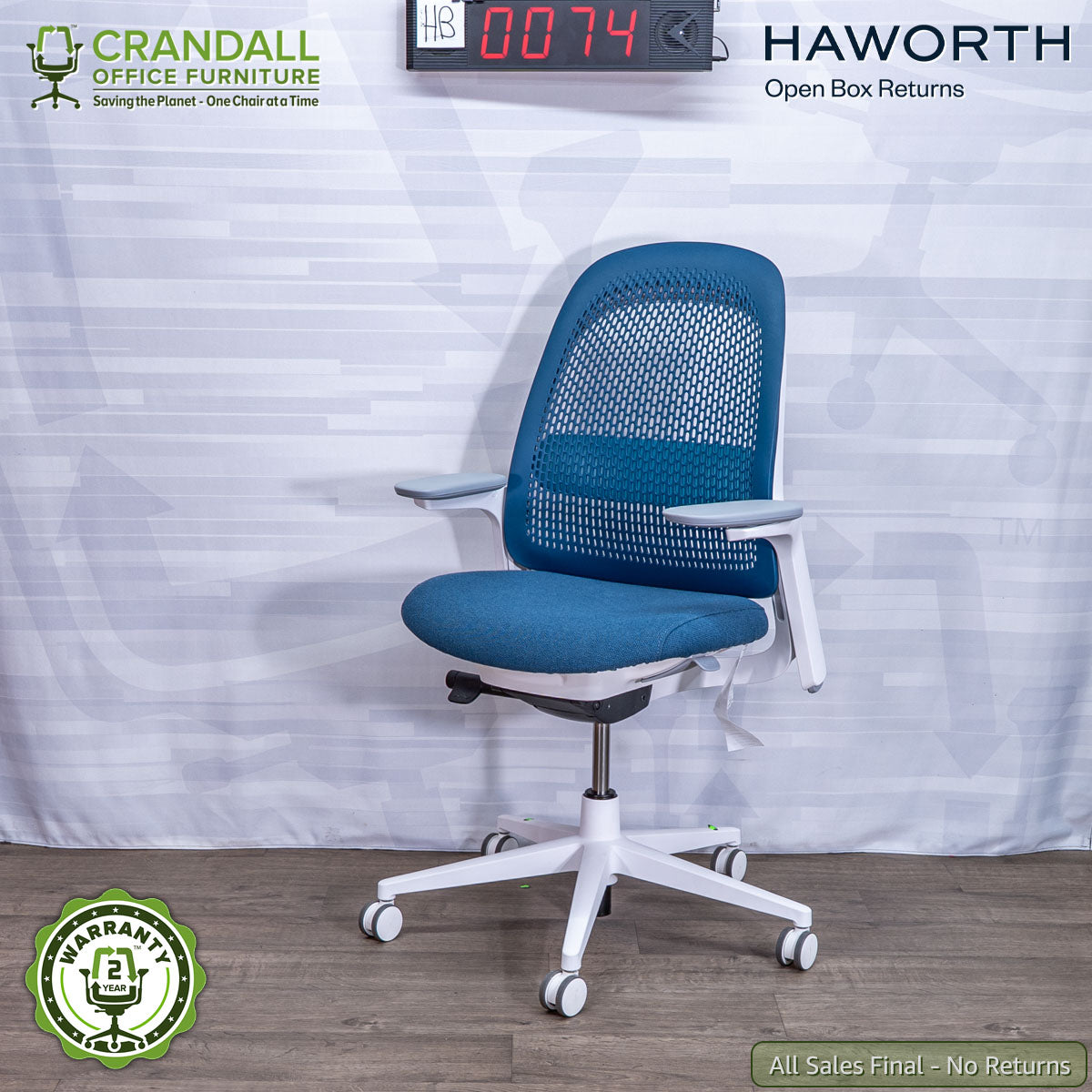 HB-0074 - Haworth Open Box Returns Breck – Crandall Office Furniture