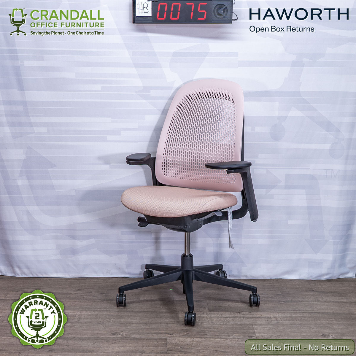 HB-0075 - Haworth Open Box Returns Breck – Crandall Office Furniture