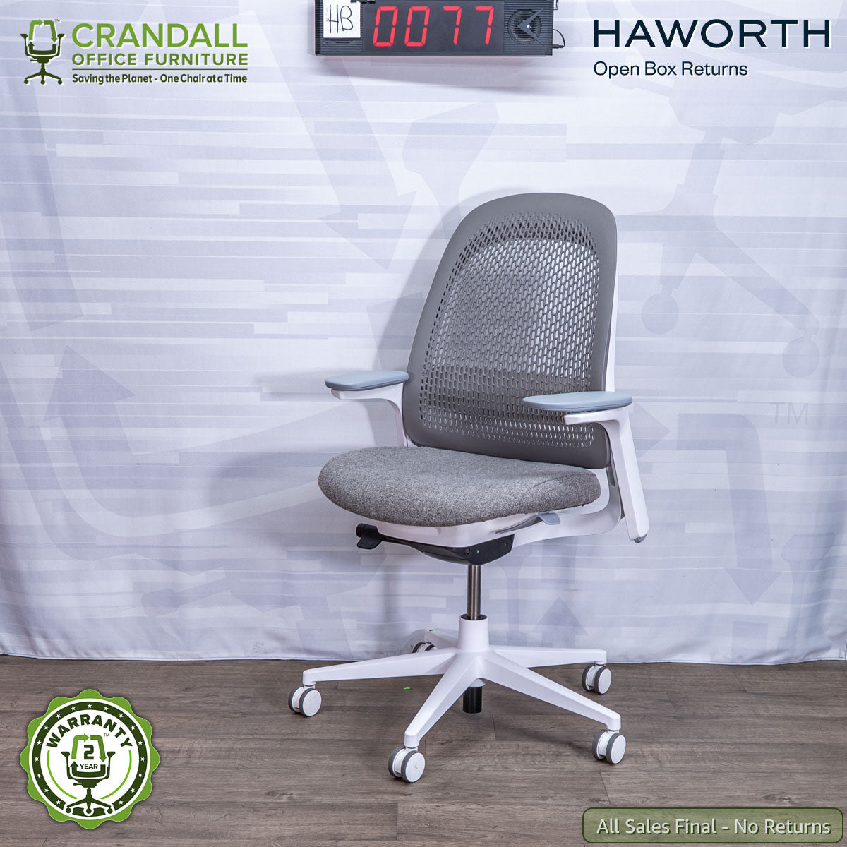 HB-0077 - Haworth Open Box Returns Breck – Crandall Office Furniture