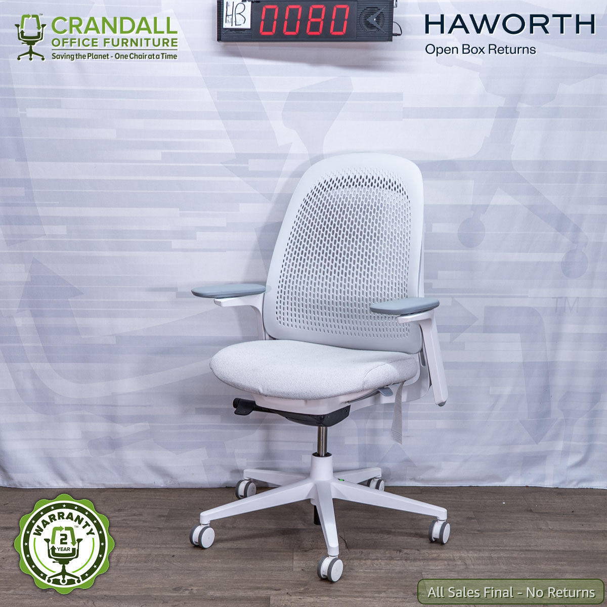 HB-0080 - Haworth Open Box Returns Breck – Crandall Office Furniture