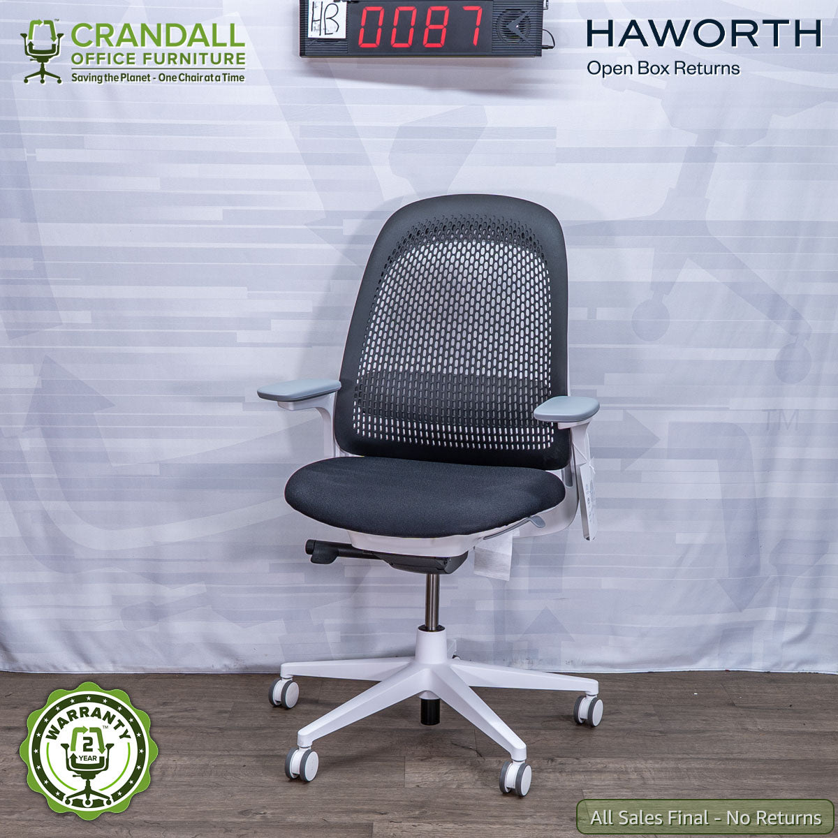 HB-0087 - Haworth Open Box Returns Breck – Crandall Office Furniture