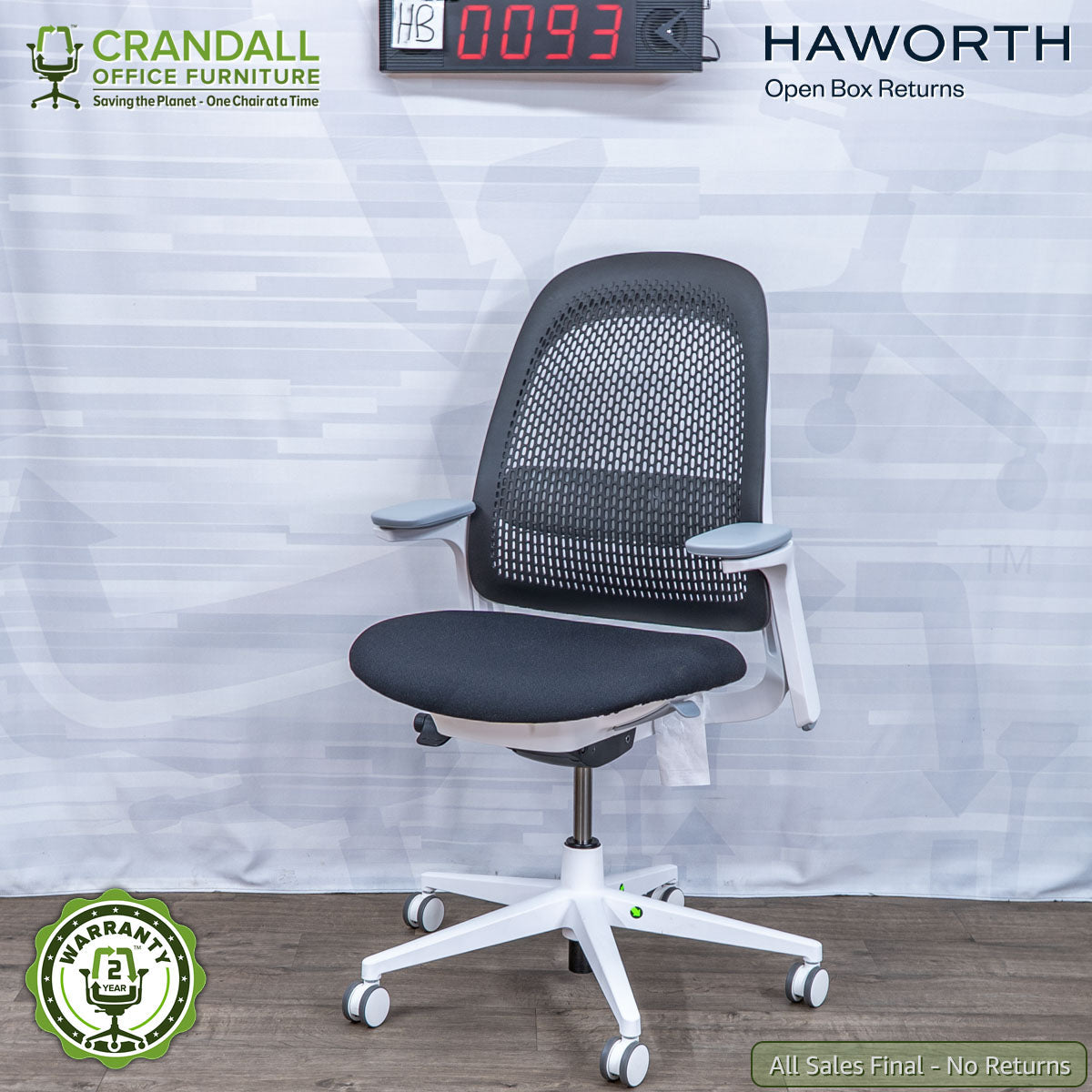 HB-0093 - Haworth Open Box Returns Breck – Crandall Office Furniture