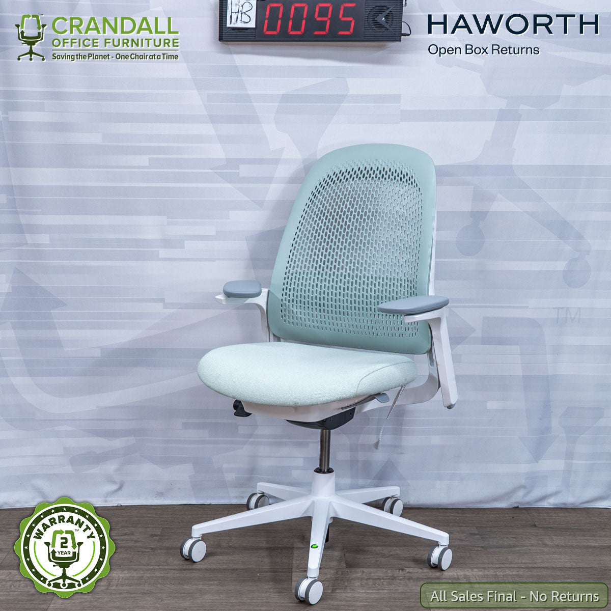 HB-0095 - Haworth Open Box Returns Breck – Crandall Office Furniture