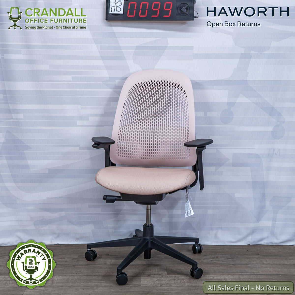 HB-0099 - Haworth Open Box Returns Breck – Crandall Office Furniture