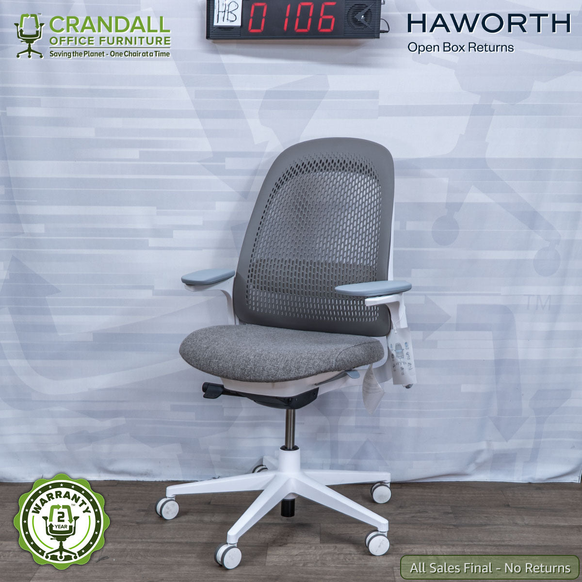 HB-0106 - Haworth Open Box Returns Breck – Crandall Office Furniture
