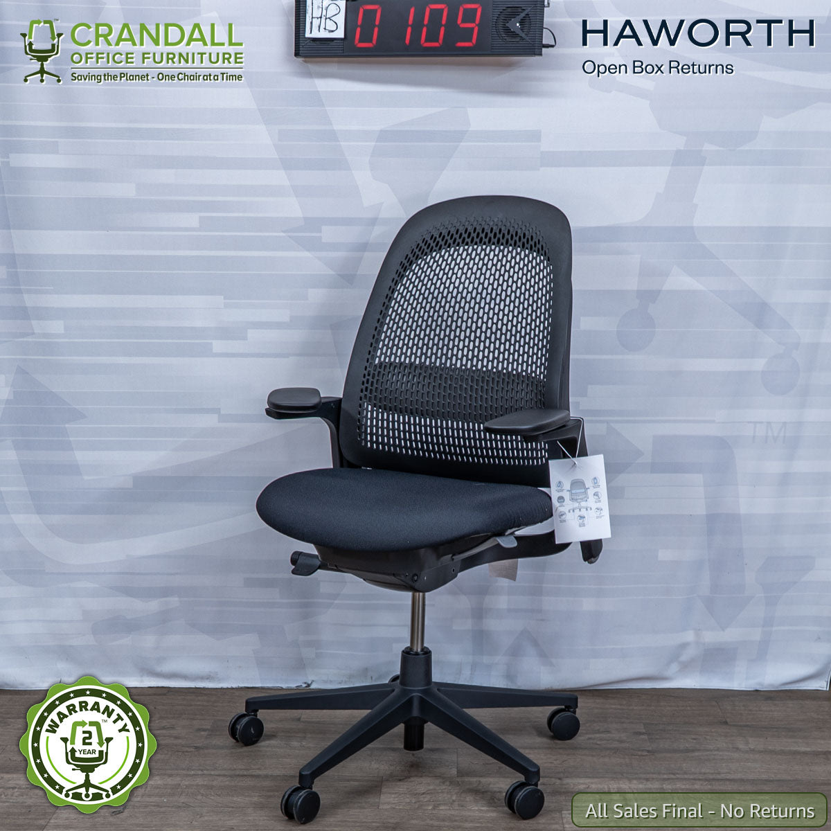 HB-0109 - Haworth Open Box Returns Breck – Crandall Office Furniture