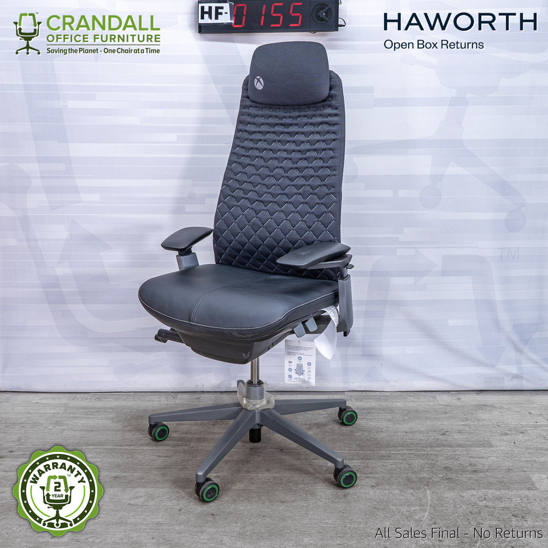 HF-0155 - Haworth x Xbox: Fern Gaming Chair – Crandall Office Furniture