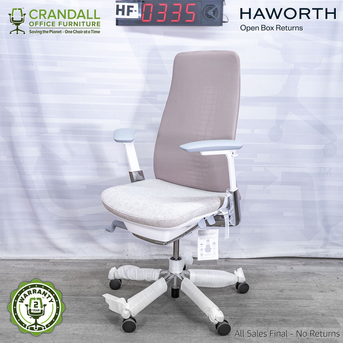 Haworth Fern Chairs – Crandall Office Furniture
