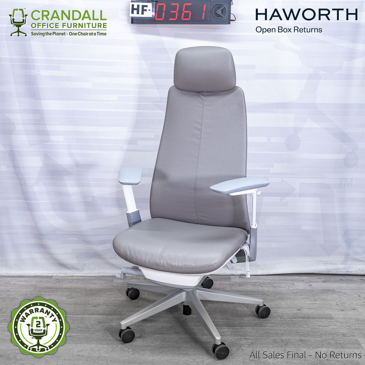 HF-0361 - Haworth Fern with Headrest – Crandall Office Furniture