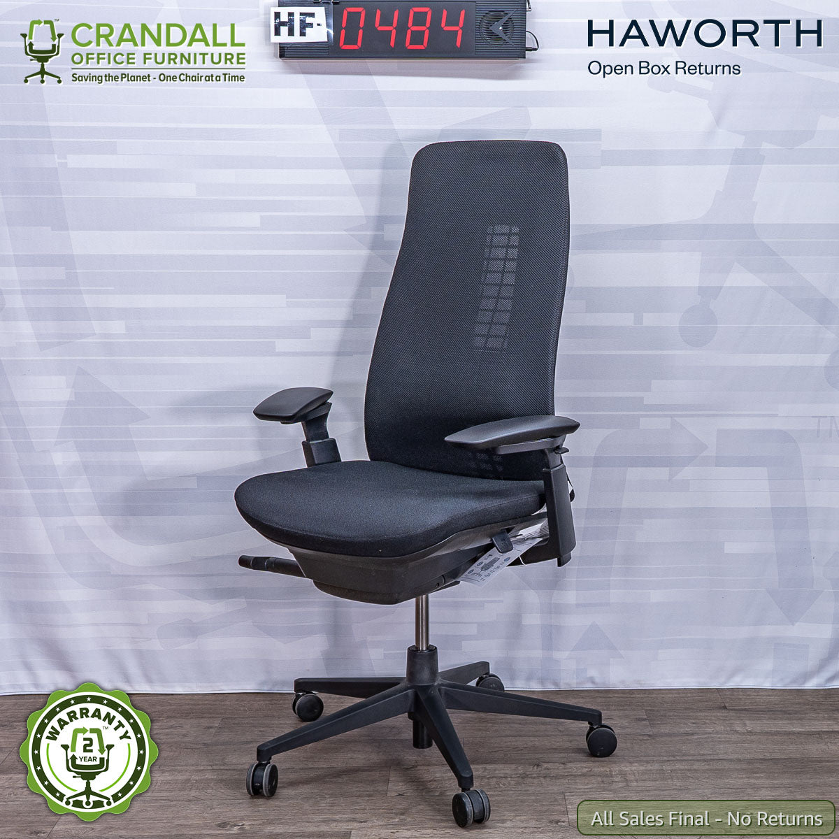 HF-0484 - Haworth Open Box Returns Fern – Crandall Office Furniture