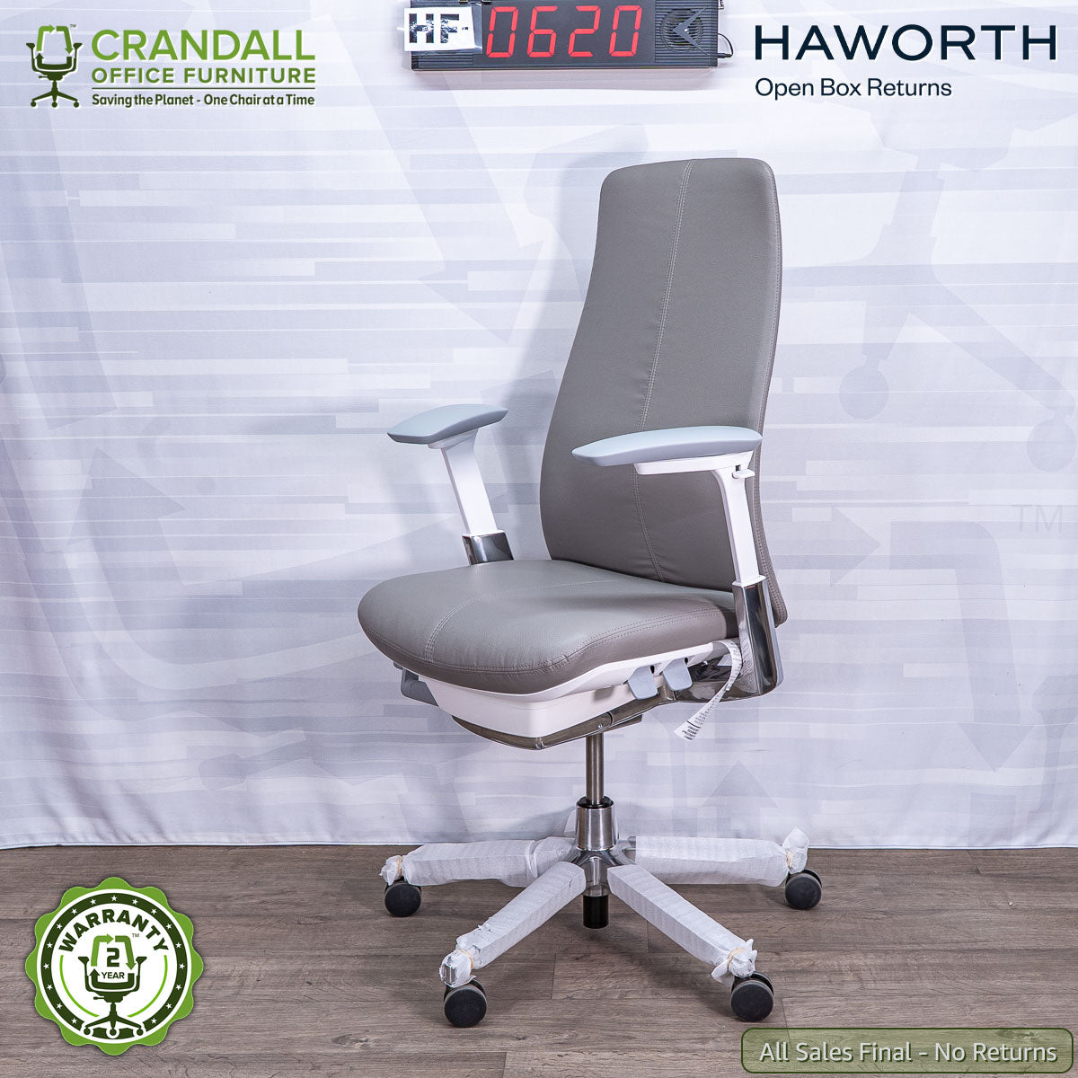 HF-0620 - Haworth Open Box Returns Fern – Crandall Office Furniture
