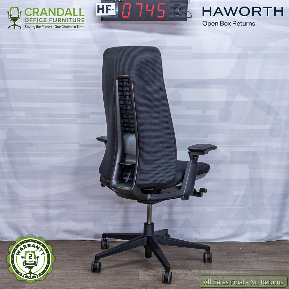 HF-0745 - Haworth Open Box Returns Fern – Crandall Office Furniture