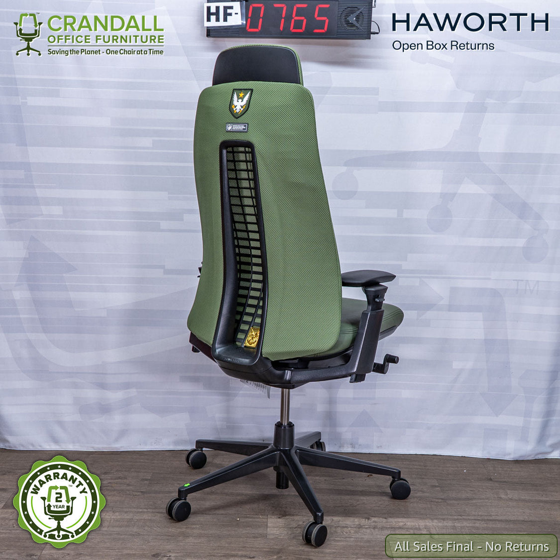 Haworth Fern Chairs – Crandall Office Furniture