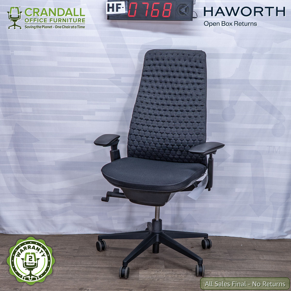 HF-0768 - Haworth Open Box Returns Fern – Crandall Office Furniture