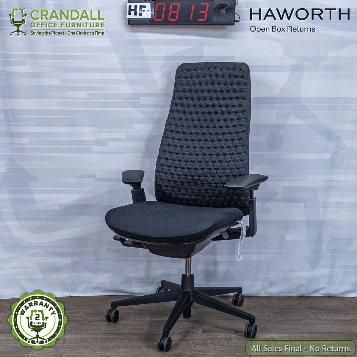 HF-0813 - Haworth Open Box Returns Fern – Crandall Office Furniture