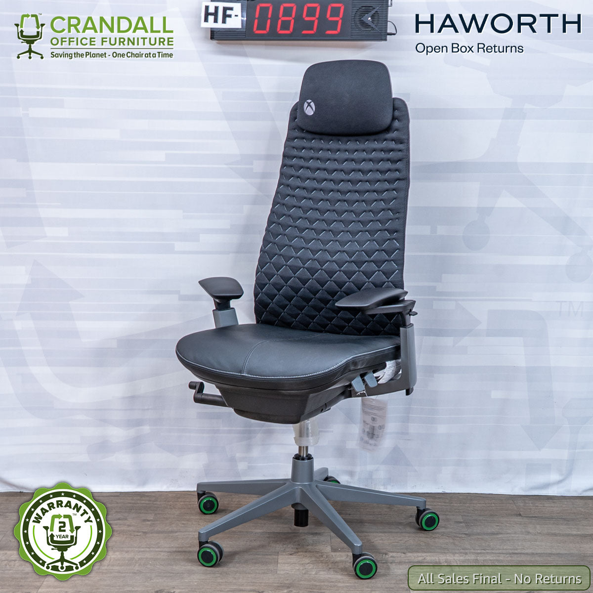 HF-0899 - Haworth Open Box Returns Fern – Crandall Office Furniture