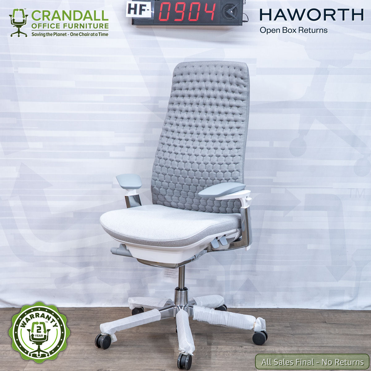 HF-0904 - Haworth Open Box Returns Fern – Crandall Office Furniture