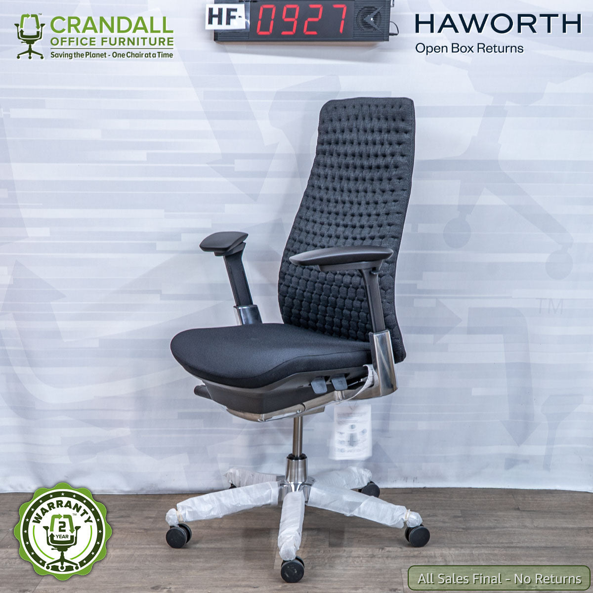 HF-0927 - Haworth Open Box Returns Fern – Crandall Office Furniture