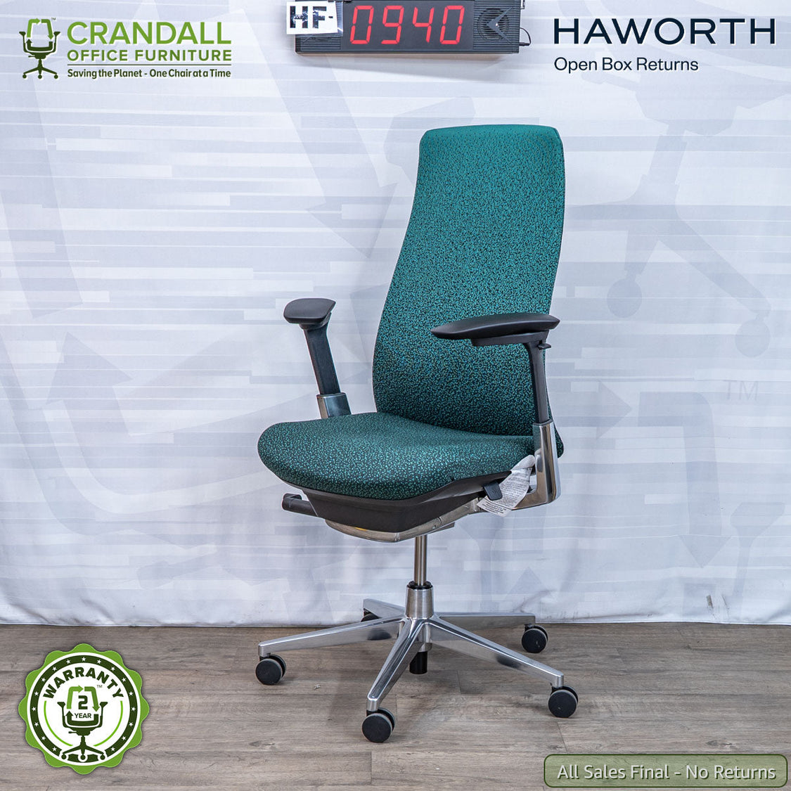 Haworth Fern Chairs – Crandall Office Furniture