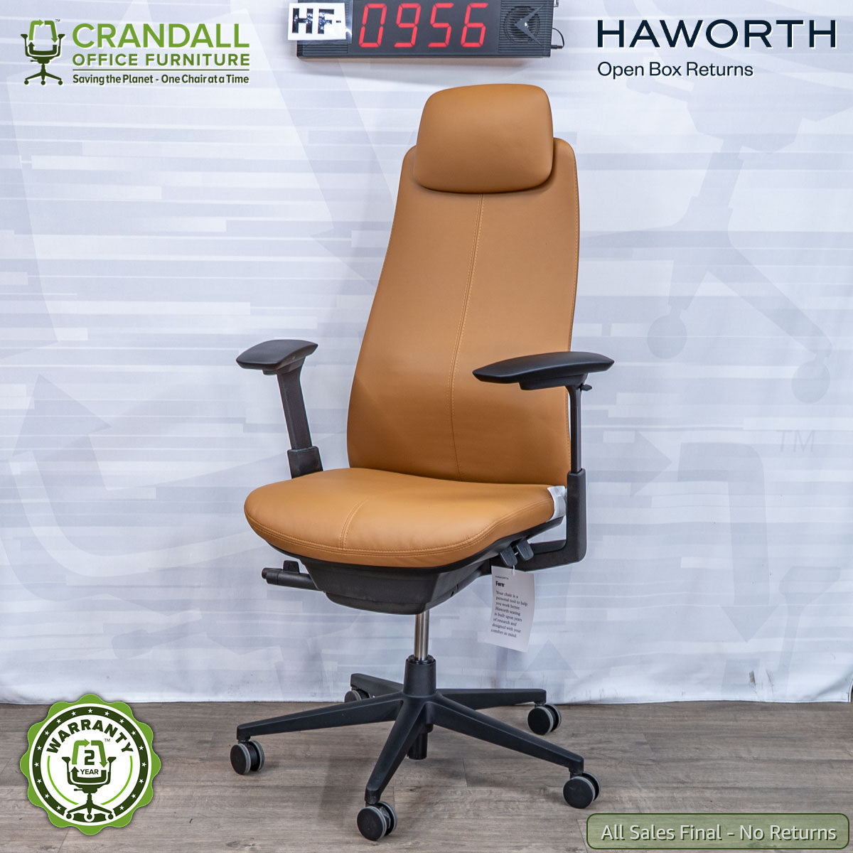 HF-0956 - Haworth Open Box Returns Fern with Headrest – Crandall Office ...