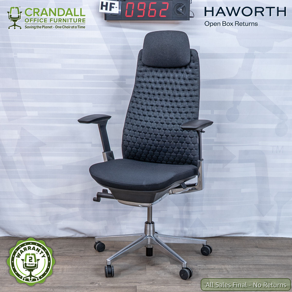 HF-0962 - Haworth Open Box Returns Fern – Crandall Office Furniture