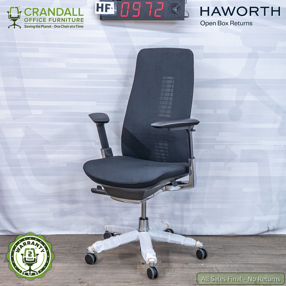 HF-0972 - Haworth Open Box Returns Fern – Crandall Office Furniture