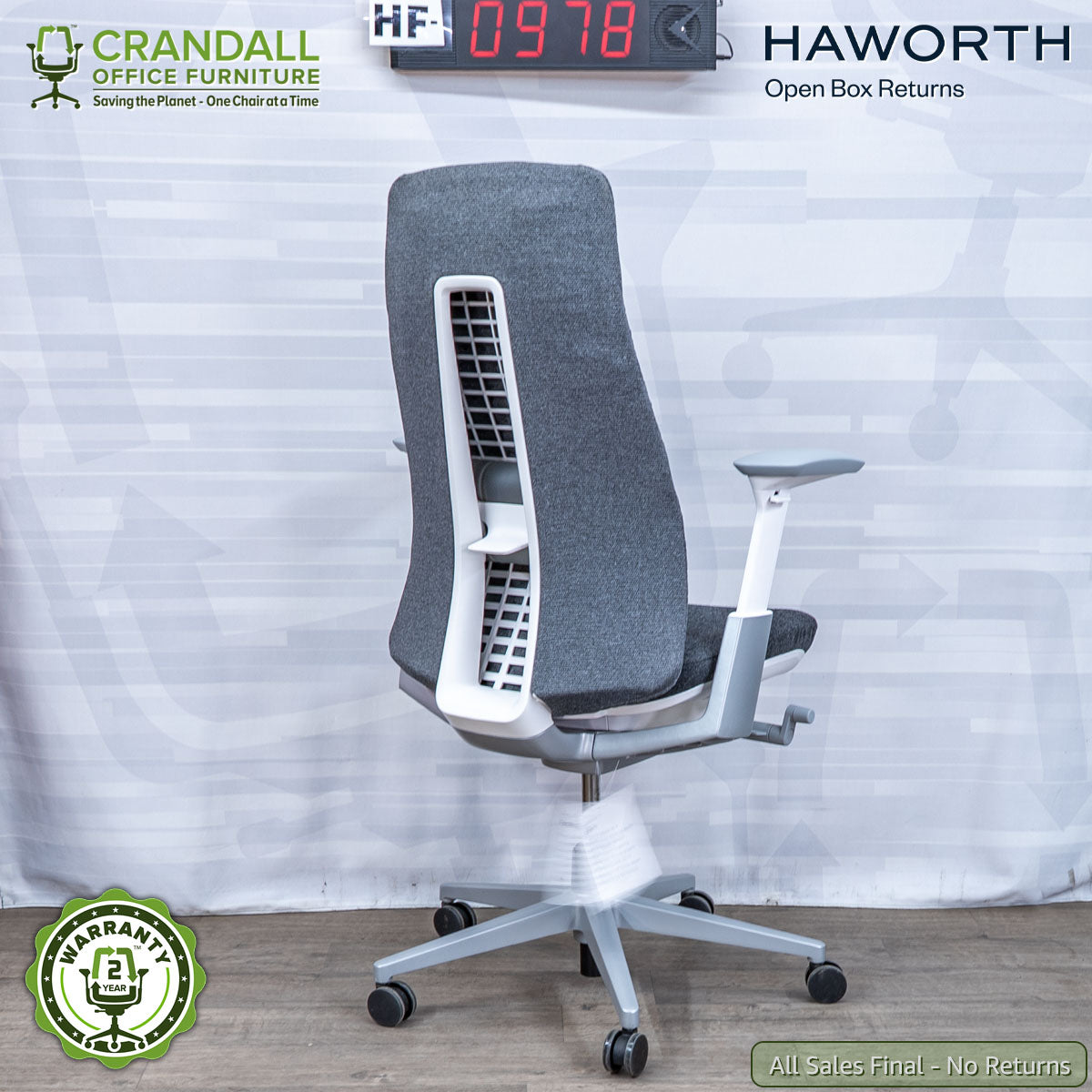 HF-0978 - Haworth Open Box Returns Fern – Crandall Office Furniture