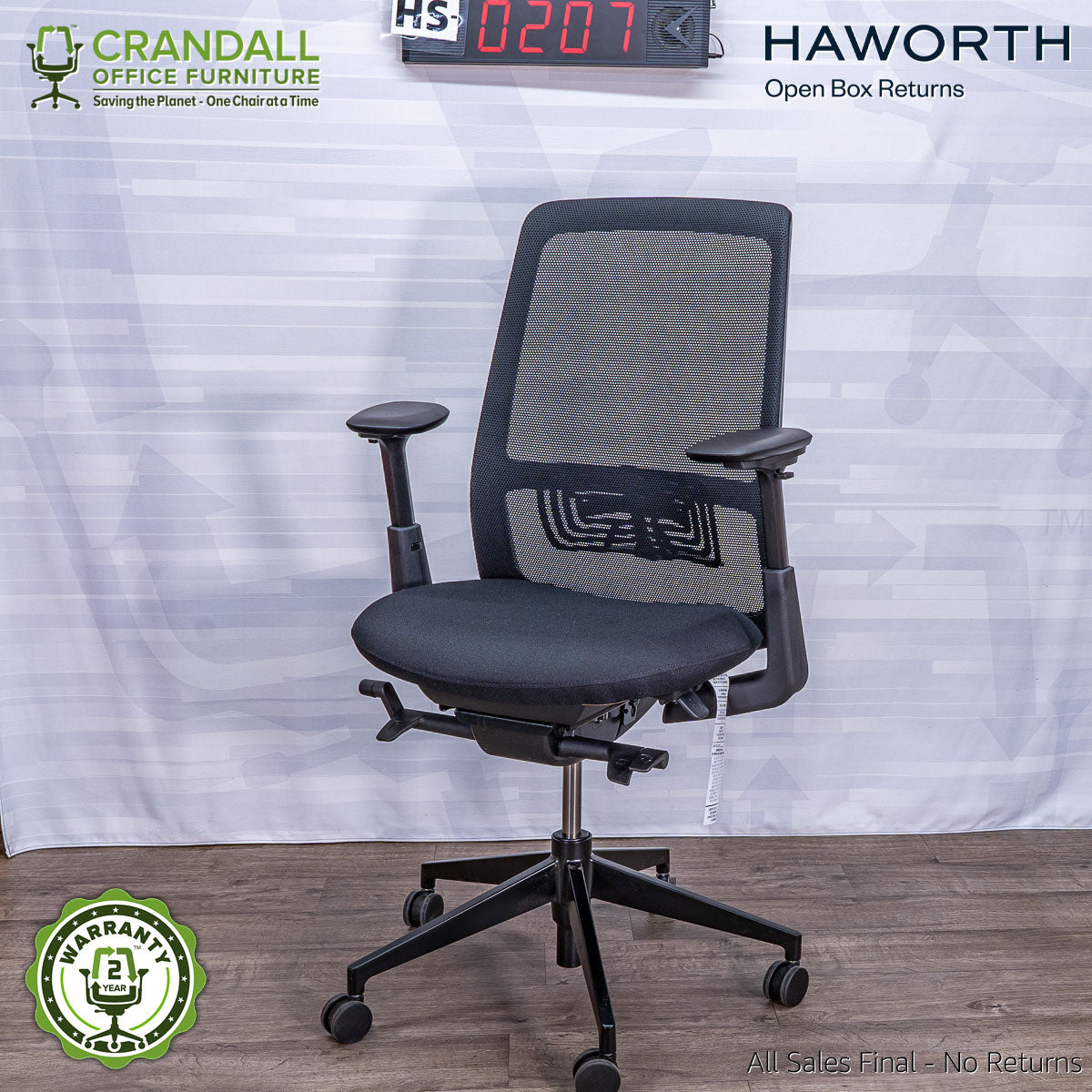 HS-0207 - Haworth Open Box Returns Soji – Crandall Office Furniture