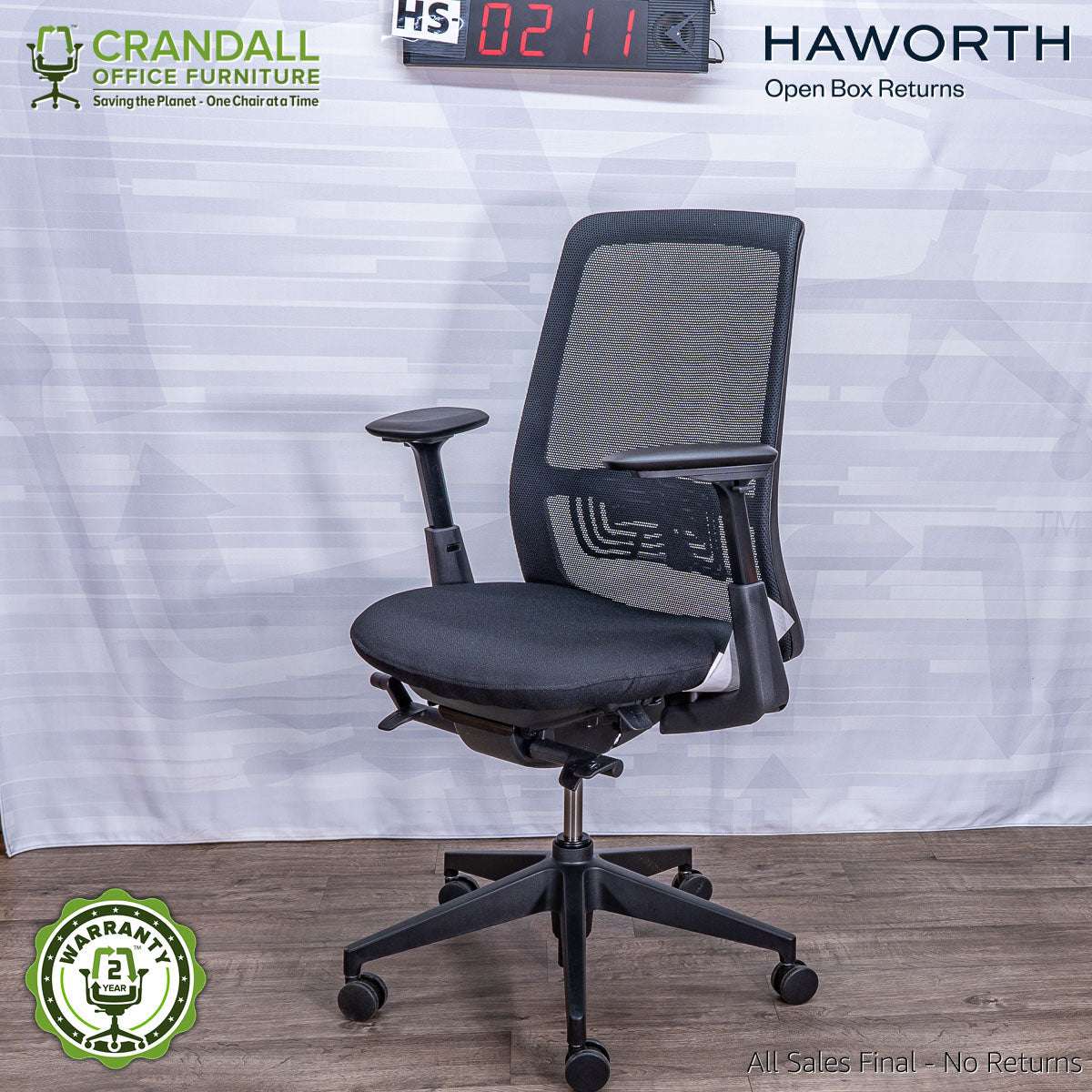 HS-0211 - Haworth Open Box Returns Soji – Crandall Office Furniture