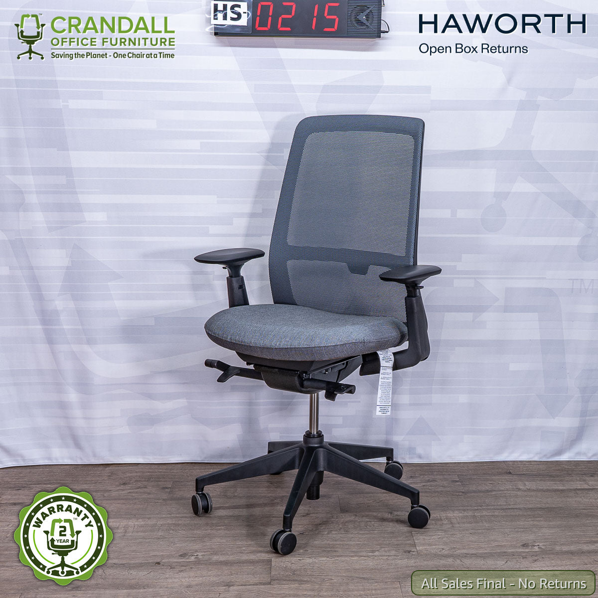 HS-0215 - Haworth Open Box Returns Soji – Crandall Office Furniture