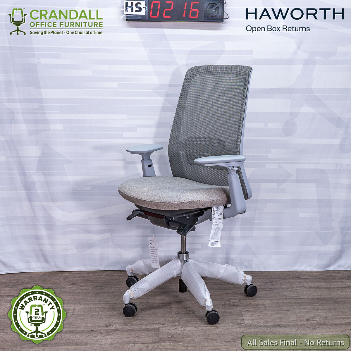 HS-0216 - Haworth Open Box Returns Soji – Crandall Office Furniture