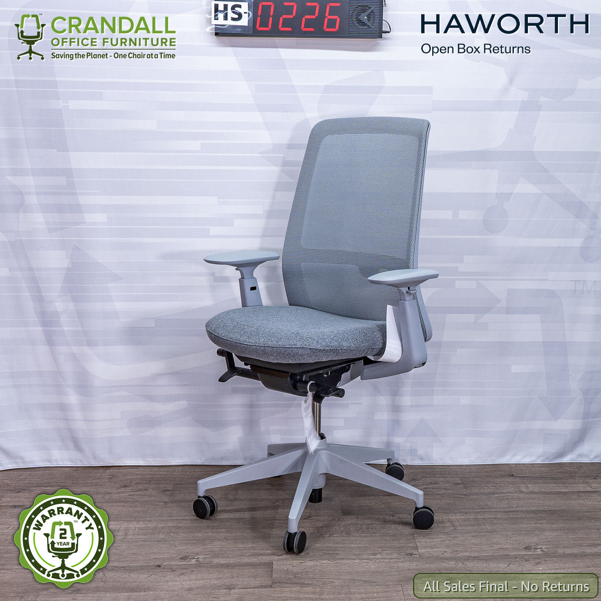 HS-0226 - Haworth Open Box Returns Soji – Crandall Office Furniture