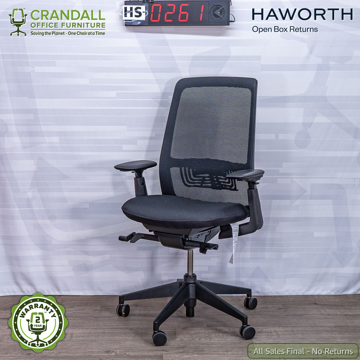 HS-0261 - Haworth Open Box Returns Soji – Crandall Office Furniture