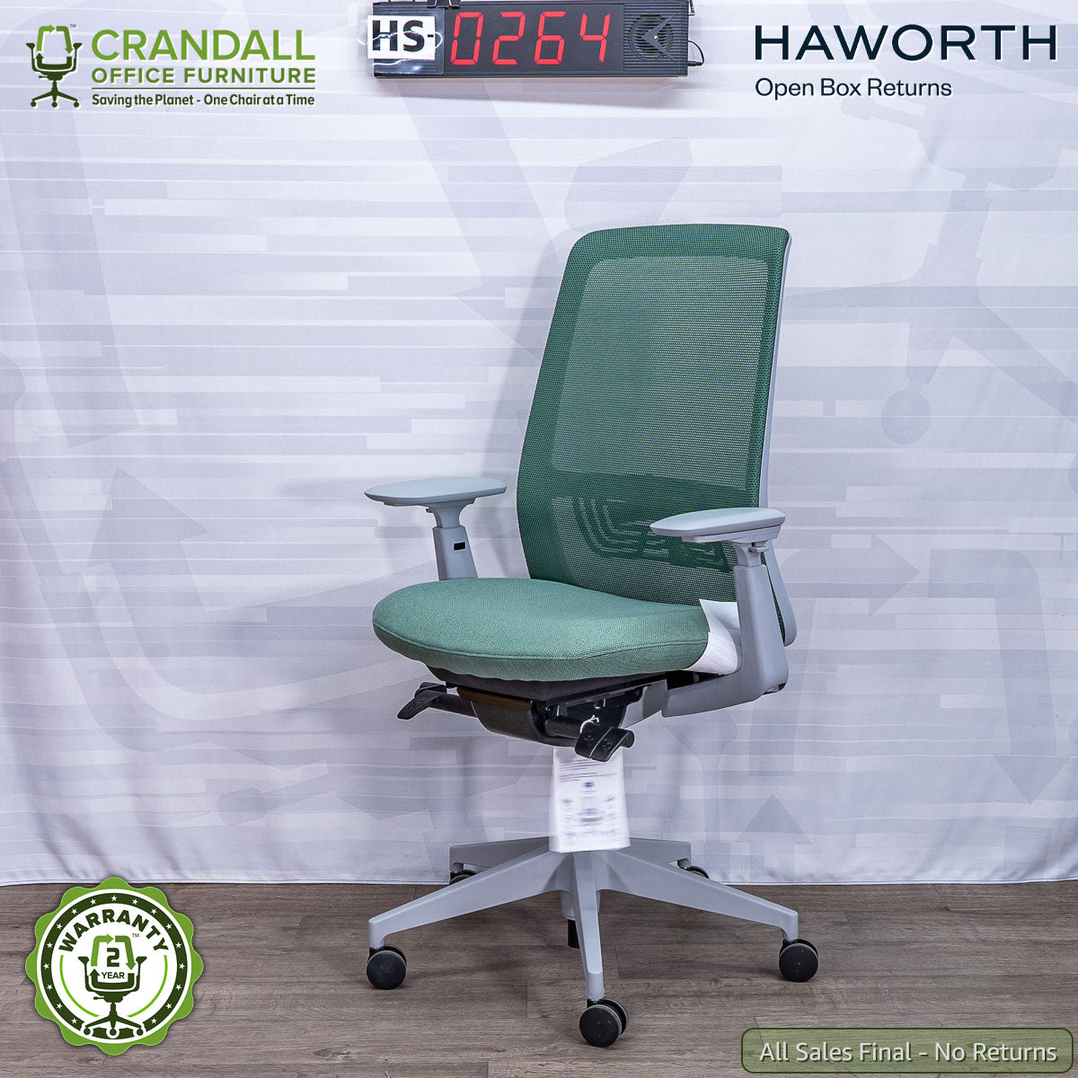HS-0264 - Haworth Open Box Returns Soji – Crandall Office Furniture