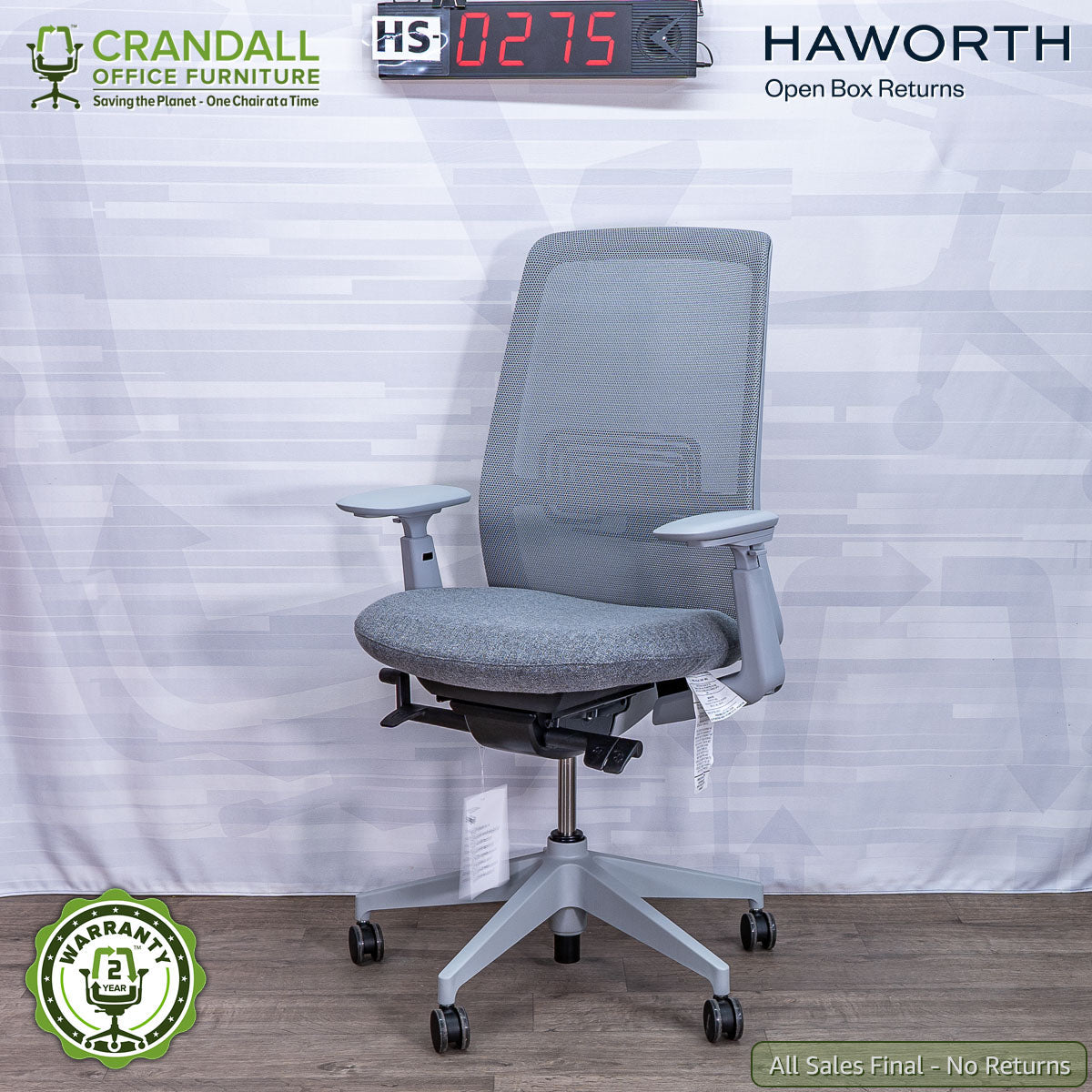 HS-0275 - Haworth Open Box Returns Soji – Crandall Office Furniture