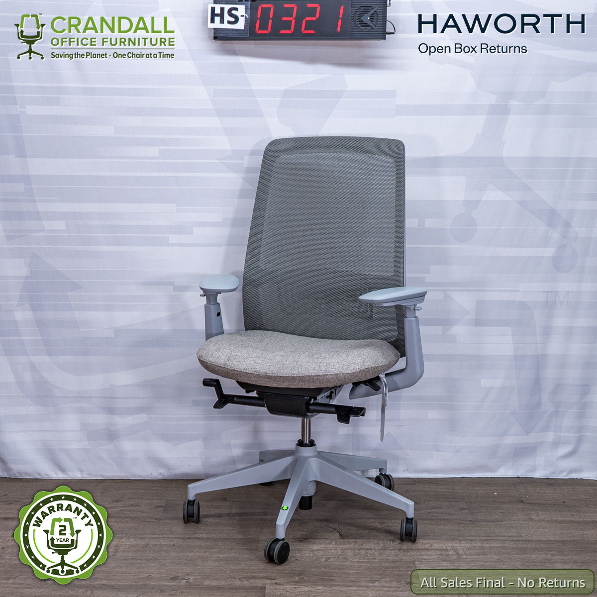 HS-0321 - Haworth Open Box Returns Soji – Crandall Office Furniture